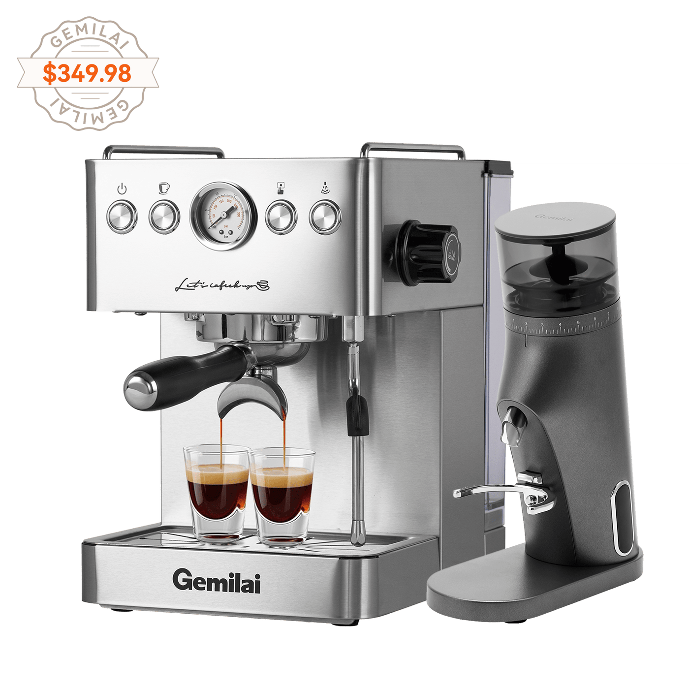 Gemilai Home Espresso Machine